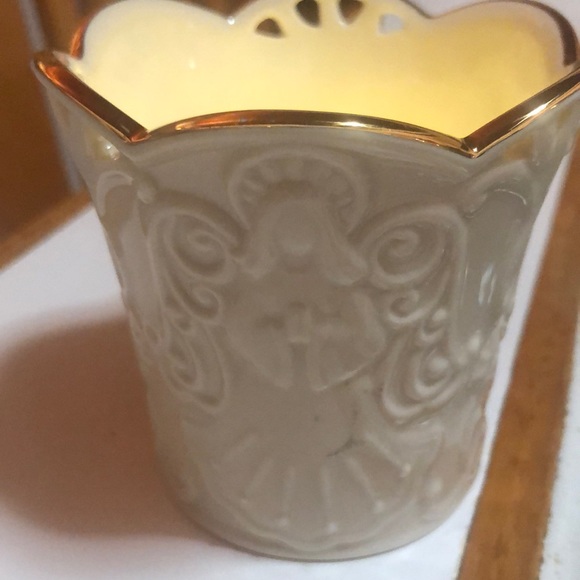 Lenox | Accessories | Lenox Angel Themed Votive With Classic Gold Trim ...